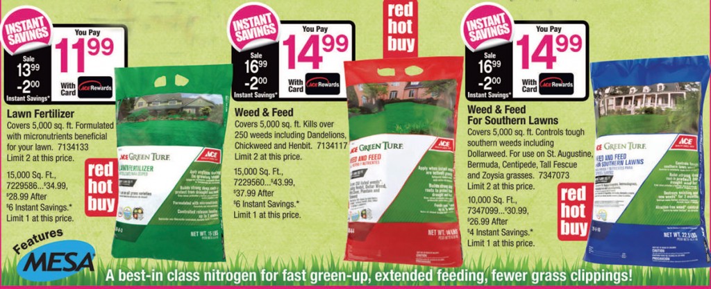 Fertilizer Sale Get Ready For Spring – Central Florida Ace Hardware Stores