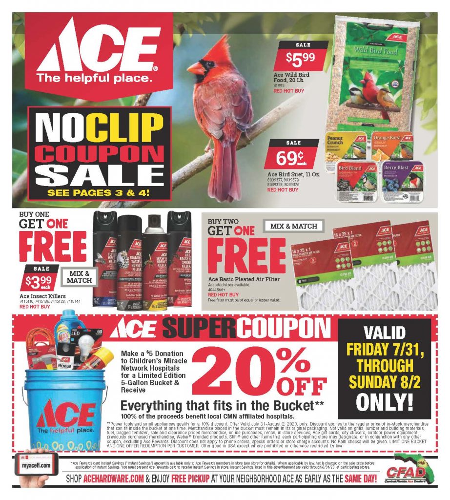 Current Promotions – Central Florida Ace Hardware Stores