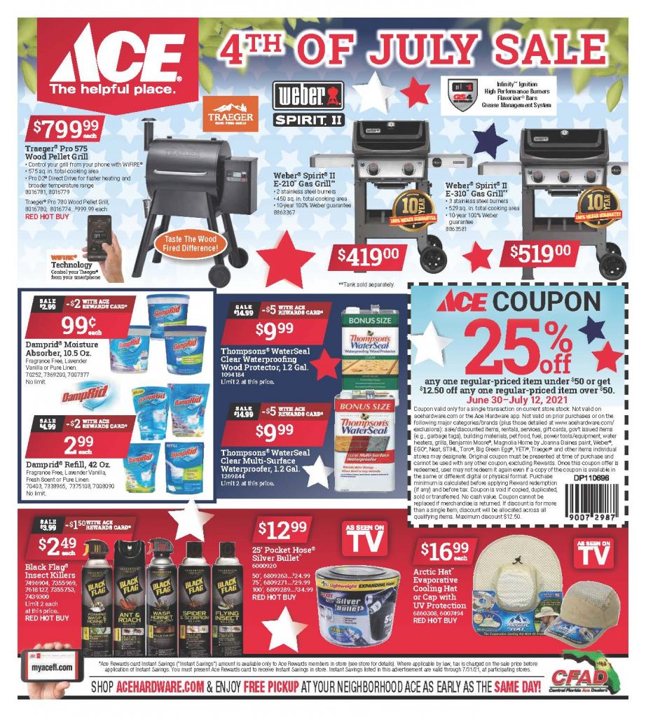 Current Promotions – Central Florida Ace Hardware Stores