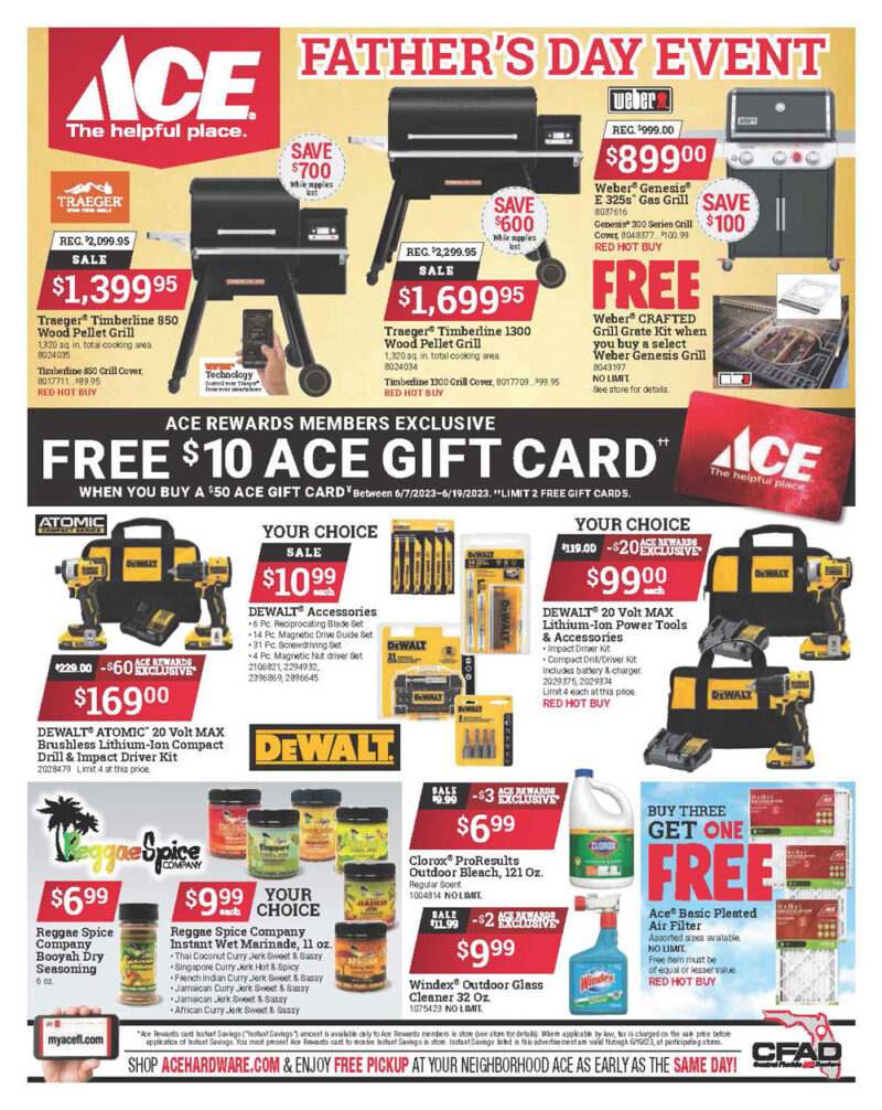 Current Promotions – Central Florida Ace Hardware Stores